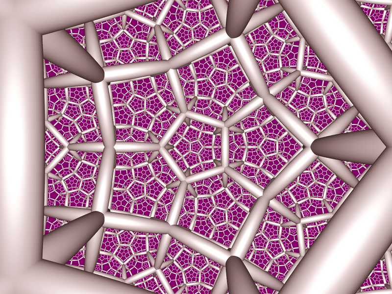 Hexagonal Hyperbolic Honeycombs | Azimuth