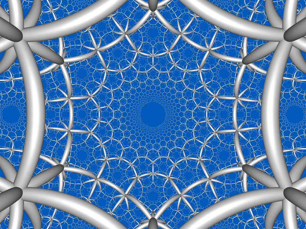 Hexagonal Hyperbolic Honeycombs | Azimuth